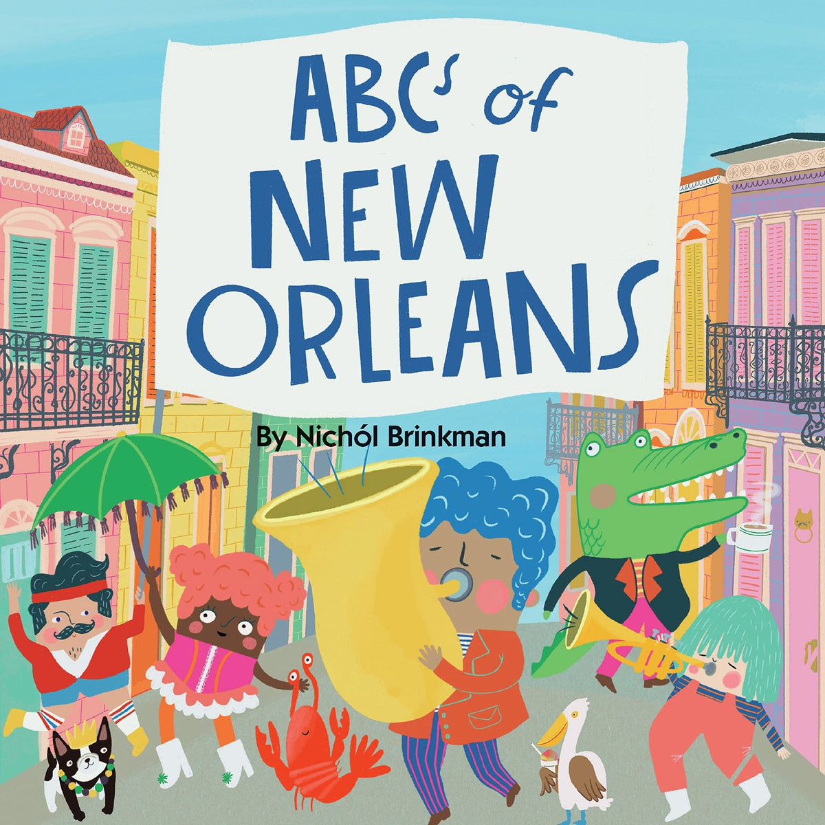 ABC's of New Orleans hardcover book – zukababy