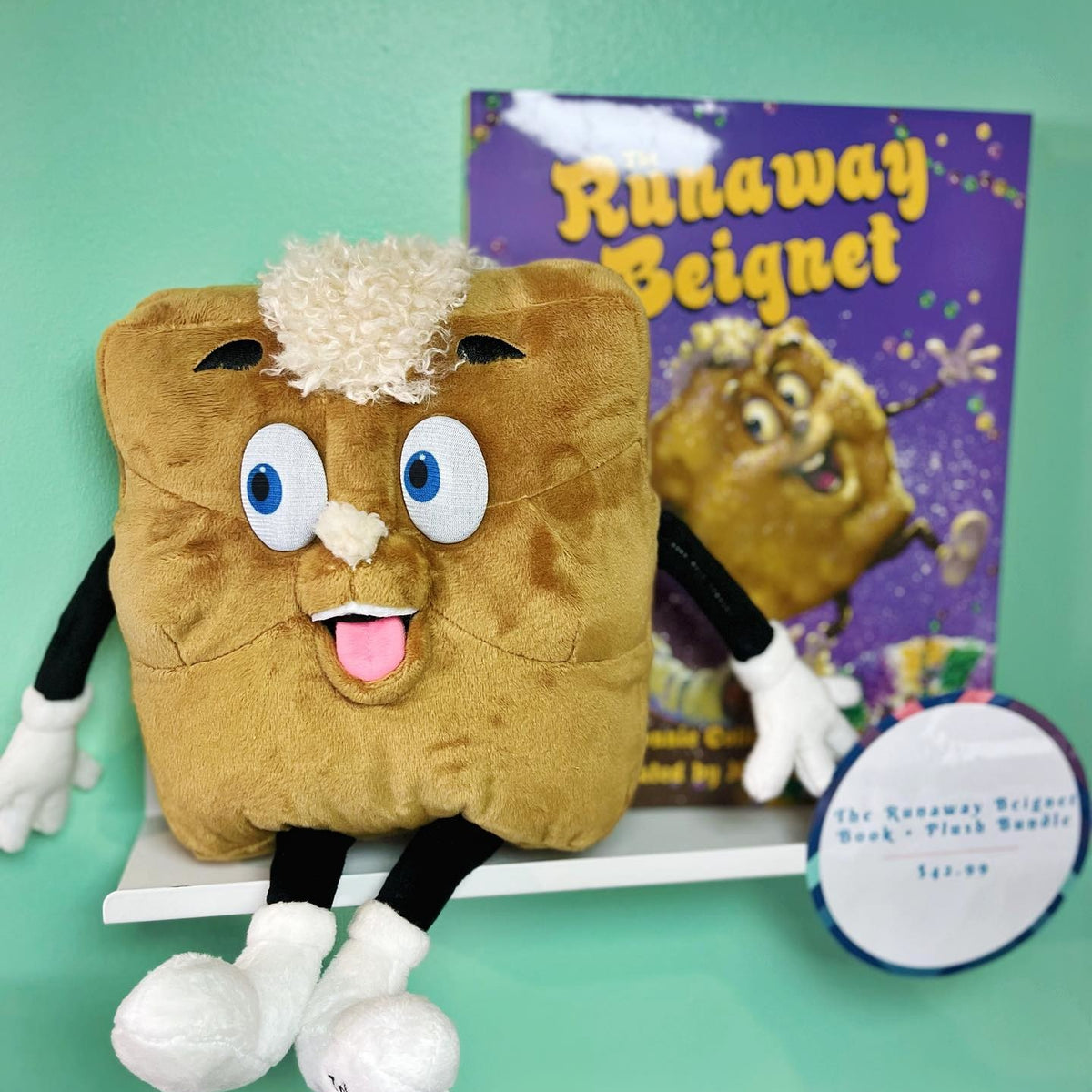The Runaway Beignet Book and Plush Toy Bundle – zukababy