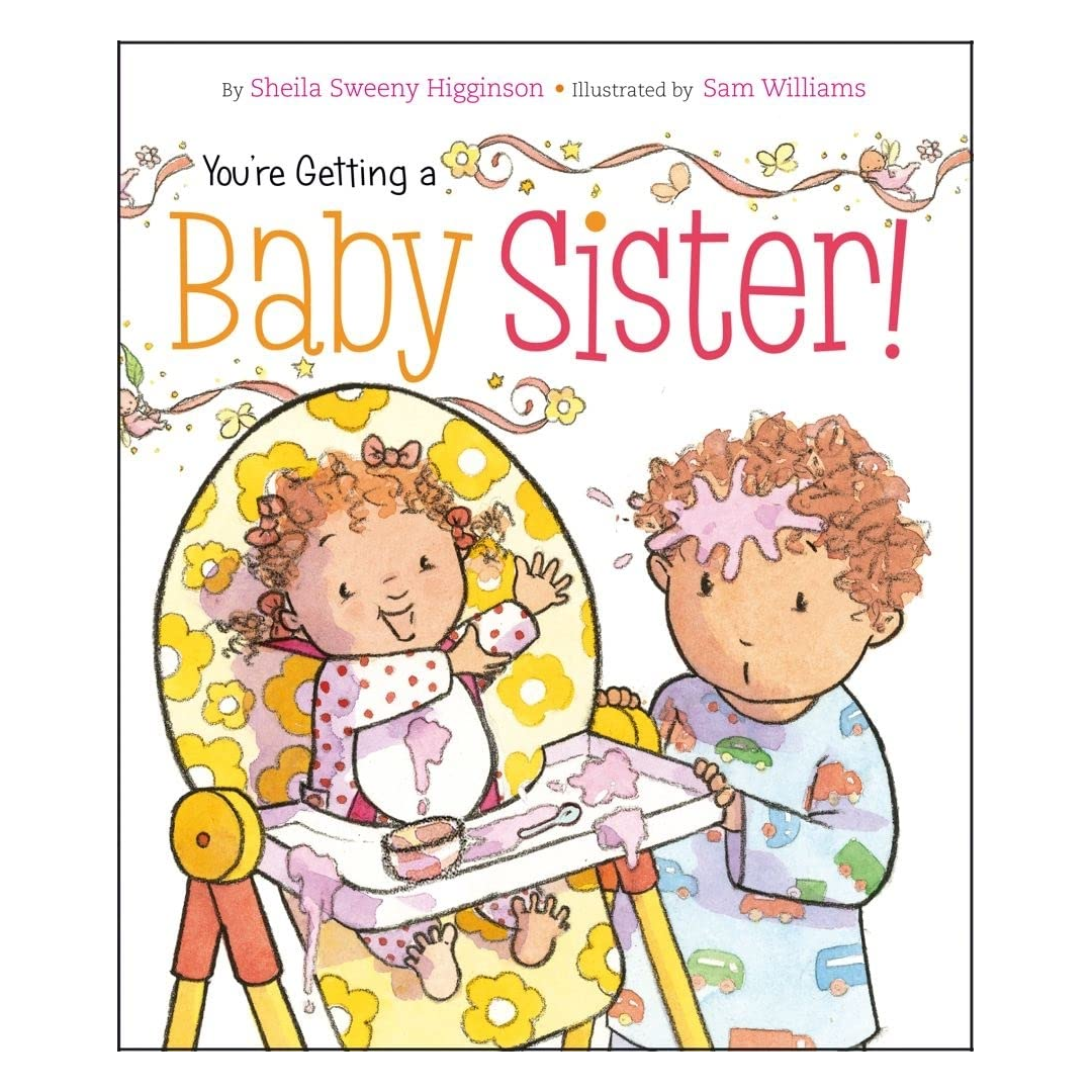 You're Getting a Baby Sister (board book) – zukababy
