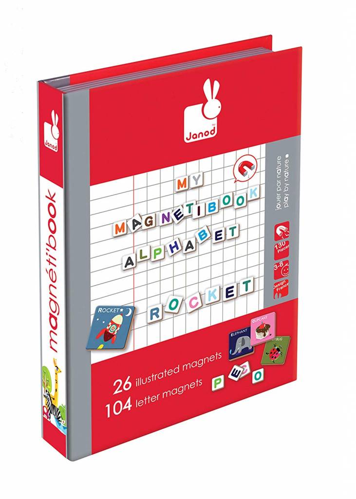 Janod Magnetibook - English Alphabet – zukababy